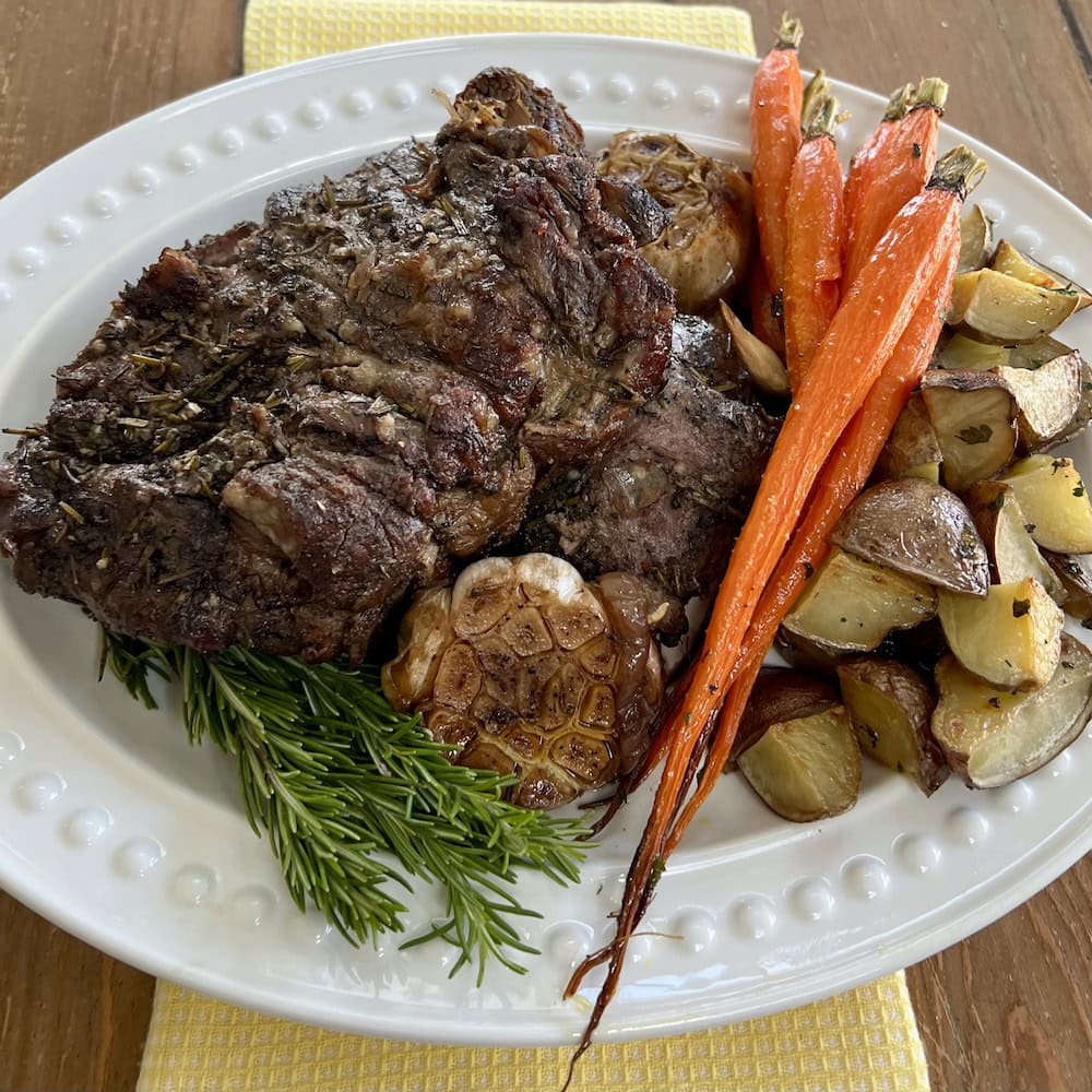 Mediterranean Lamb Shoulder (Slow-Roasted) - Perfect for Easter!
