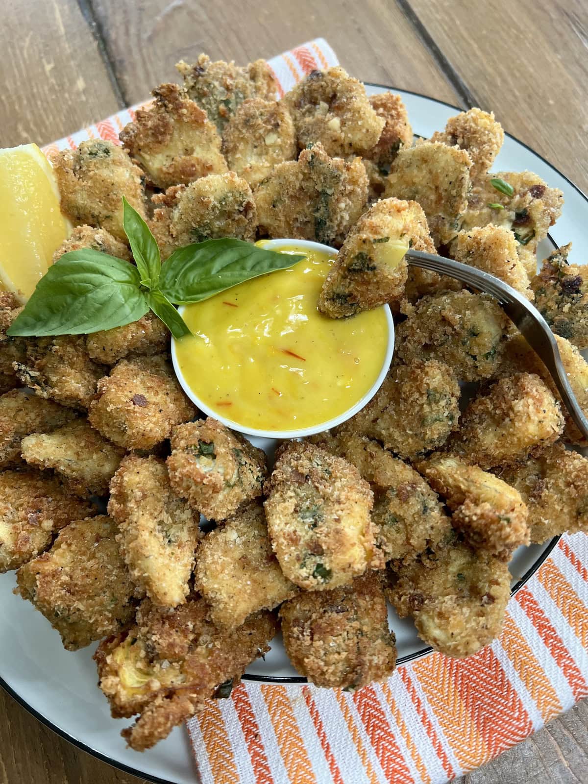 Saffron Aioli (Homemade Garlic Mayonnaise) - Mangia with Michele