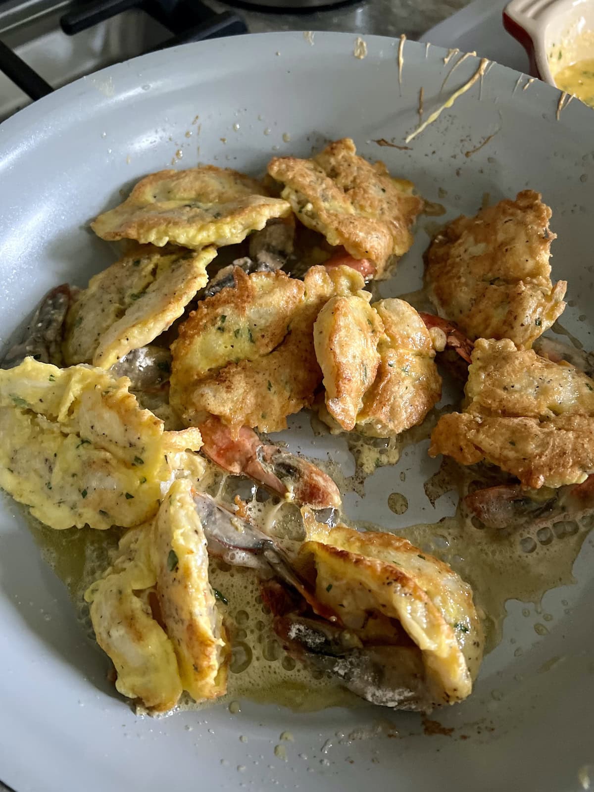 Shrimp Francese (Lemon Butter Shrimp with White Wine)