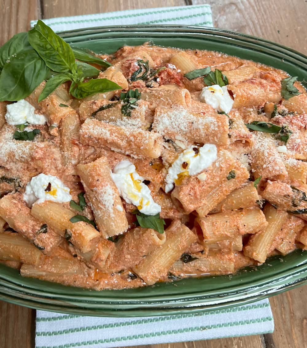 Creamy Ricotta Tomato Pasta (Super Easy & Everyone Loves!)