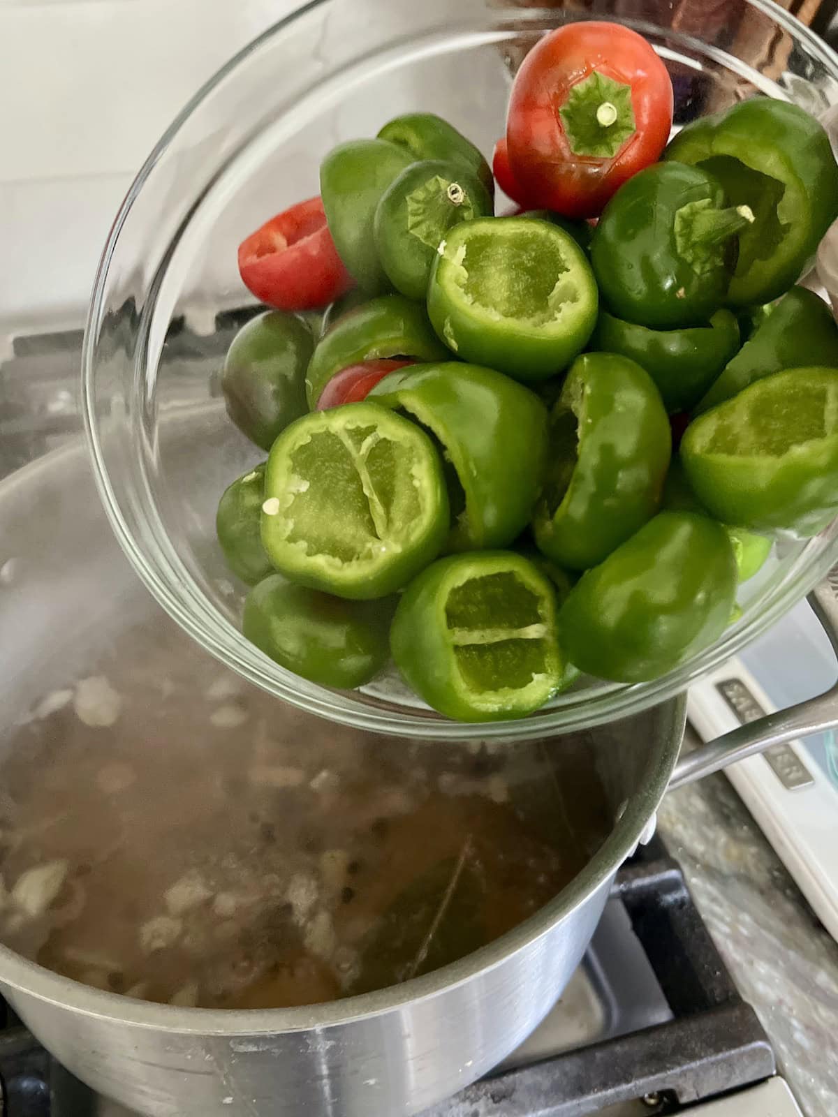 Pickled Cherry Peppers (Very Easy!) - Mangia with Michele