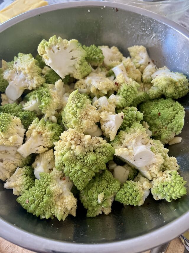 Lemon Roasted Romanesco Broccoli – Easy & Perfect for Fall!
