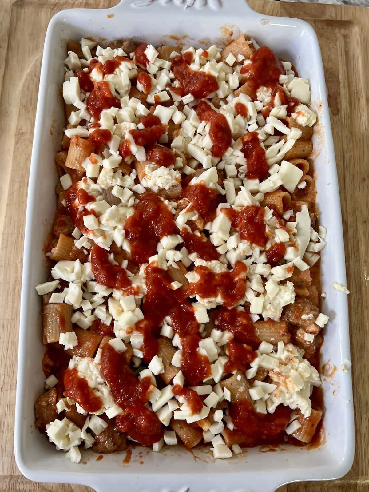 Easy Rigatoni al Forno with Sausage & Beef - Perfect for Holidays!