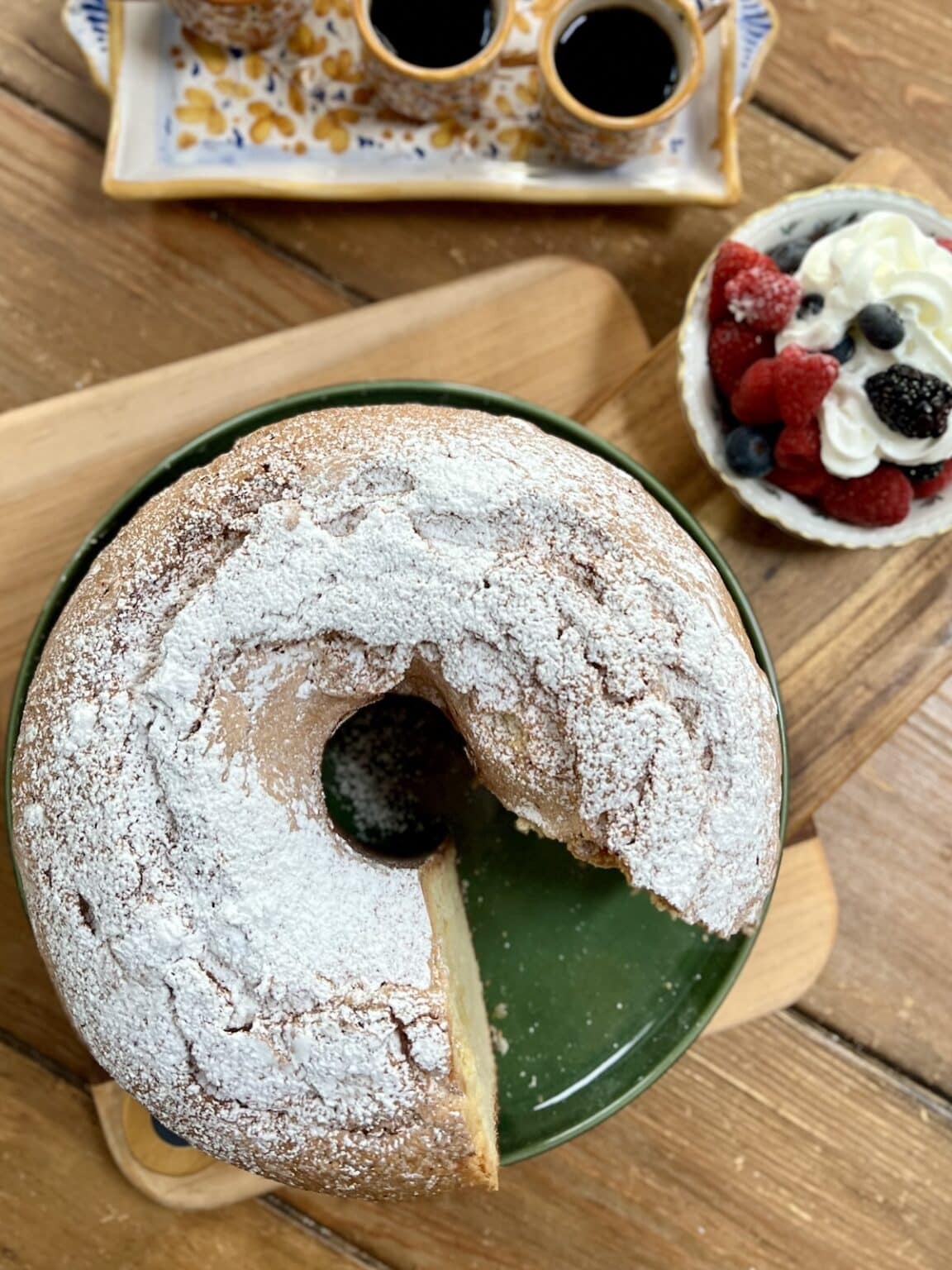 Old Fashioned Sour Cream Pound Cake ~ Easy, Retro, Cozy, Moist!