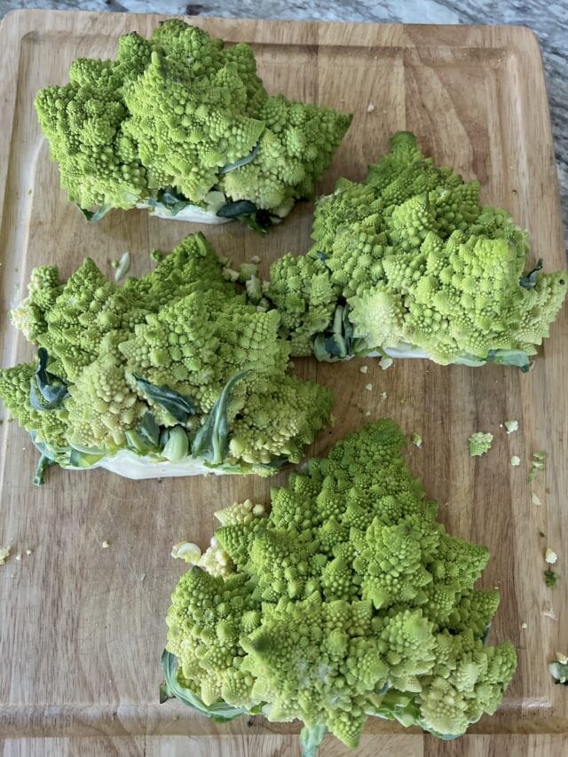 Lemon Roasted Romanesco Broccoli – Easy & Perfect for Fall!